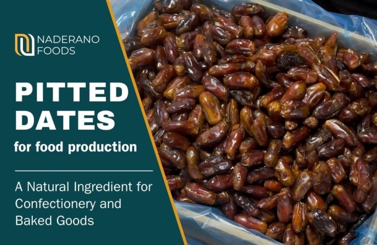 Pitted Dates for Food Production